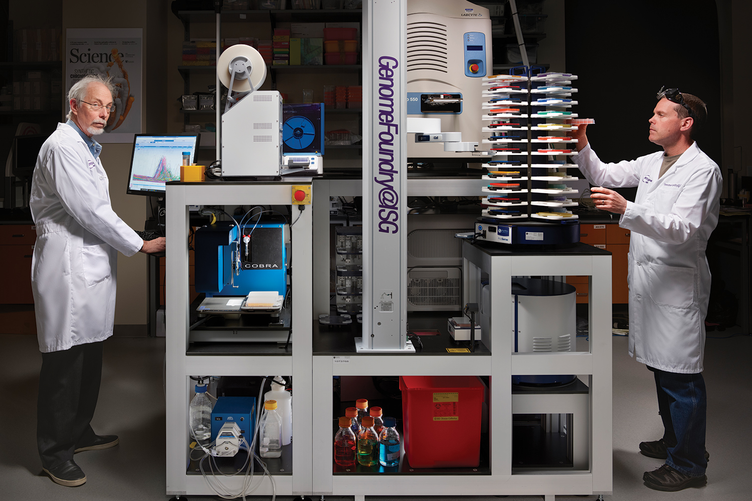 Inside a DNA Factory, Robots Can Run 30,000 Genetic Experiments a Day ...