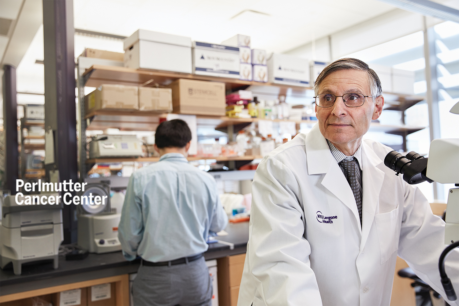 Dr. Benjamin Neel, Director of NYU Langone’s Perlmutter Cancer Center ...
