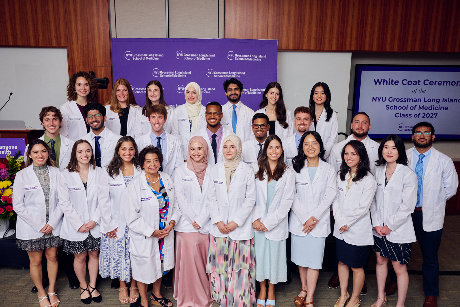White Coat Ceremony Celebrates Aspiring Doctors Entering Long Island ...